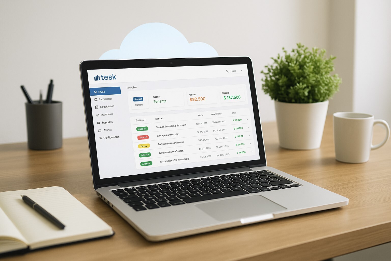 Tesk: Sistema contable en la nube perfecto para empresas y despachos